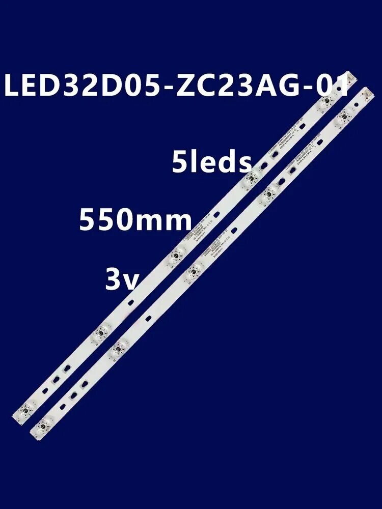 1 комплект- 2 шт Светодиодная полоса для LED32D05-ZC26AG-02 LED32D05-ZC23AG-01 LE32K6000S LE32K6500SA 32HR52GR 32DH46-T2 32H500GR 32DH48-T2 30332005207.