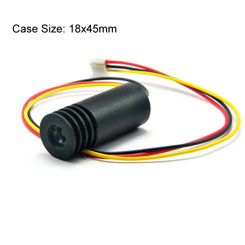 Красный лазерный модуль TTL, 650 нм, 150mW, 18x45mm
