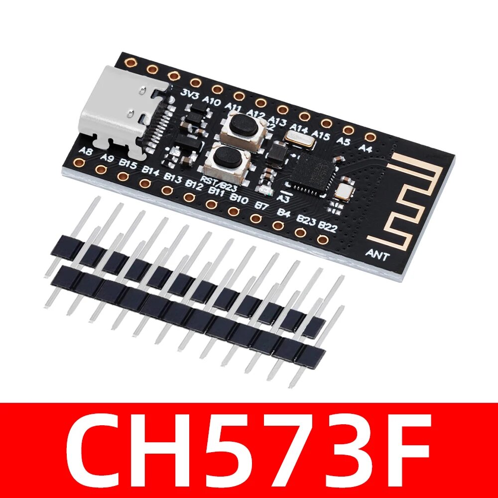 BLE MCU плата CH573F/CH582F baishundianzi CH573F