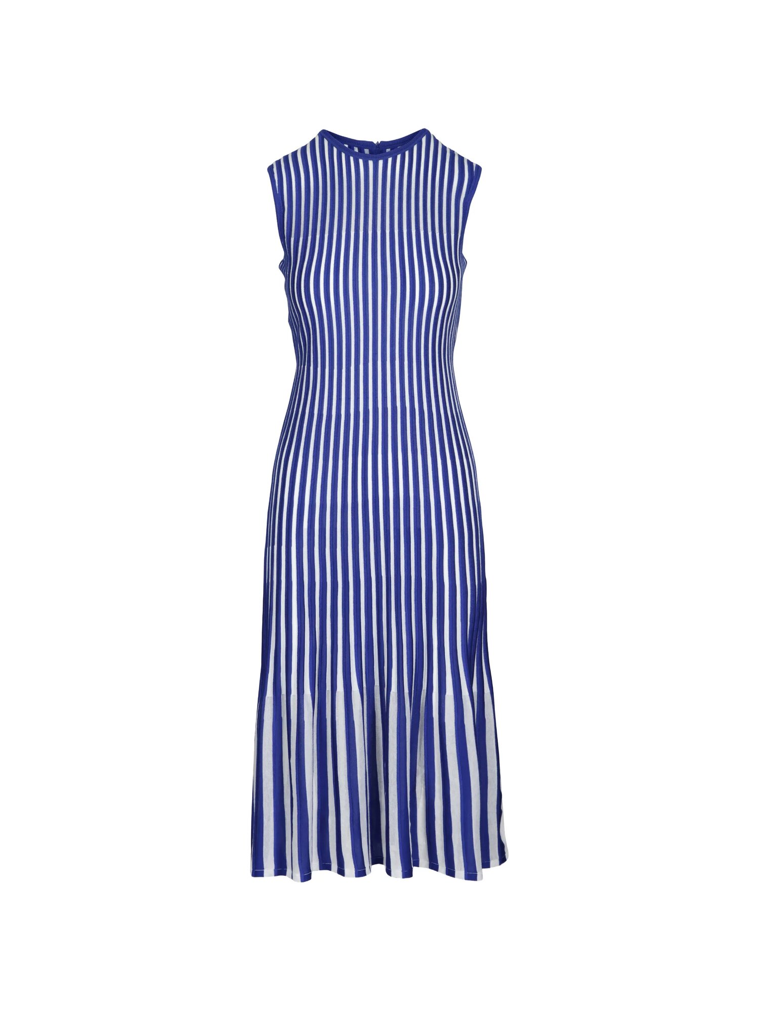 Платье Striped sleeveless midi dress