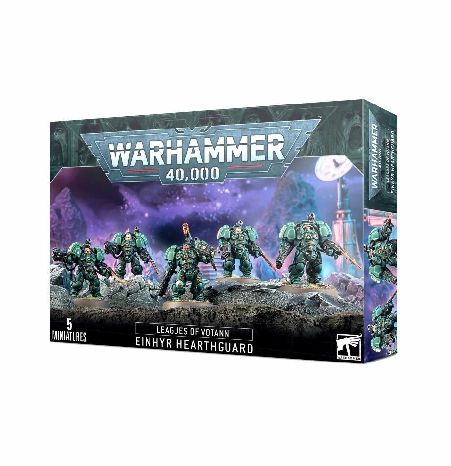 Набор миниатюр Warhammer 40000 Leagues of Votann: Einhyr Hearthguard