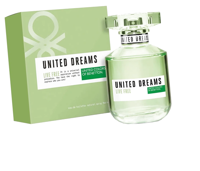 Духи Benetton United Dreams Live Free 50 мл - Бенеттон Юнайтед Дримс Лайф Фри для женщин