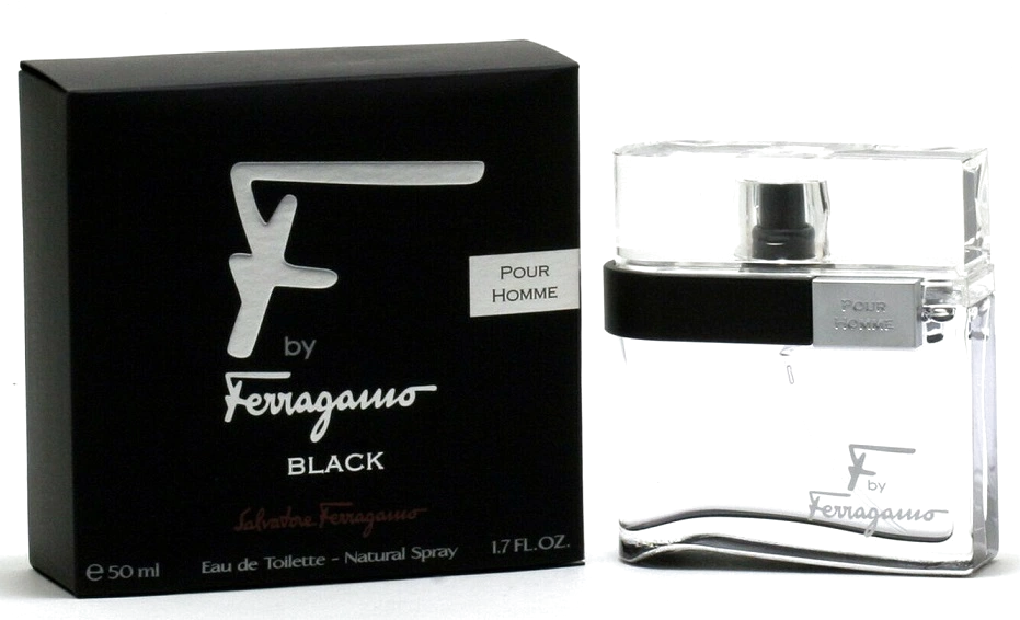 Salvatore Ferragamo F By Ferragamo Black eau de toilette 50 мл для мужчин - Ф Блэк
