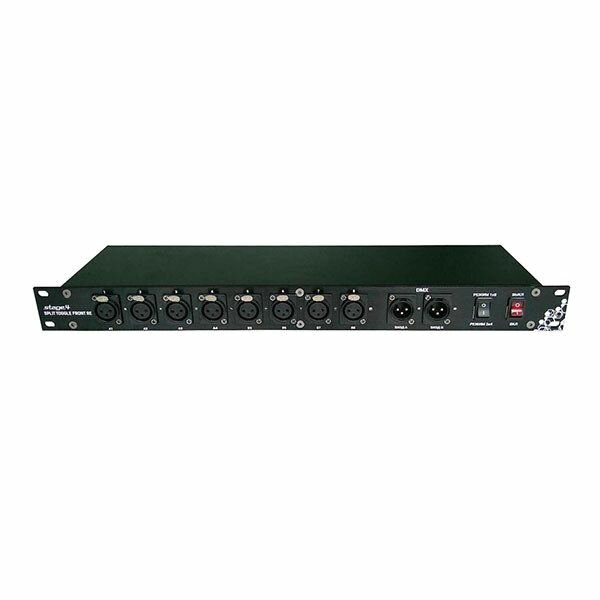 Stage4 Split Toggle Front RE Рэковый DMX-сплиттер