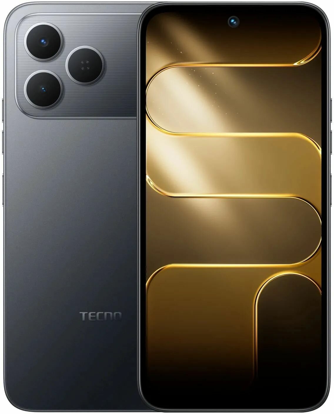 Смартфон Tecno Spark 50 4/128Gb Black, черный