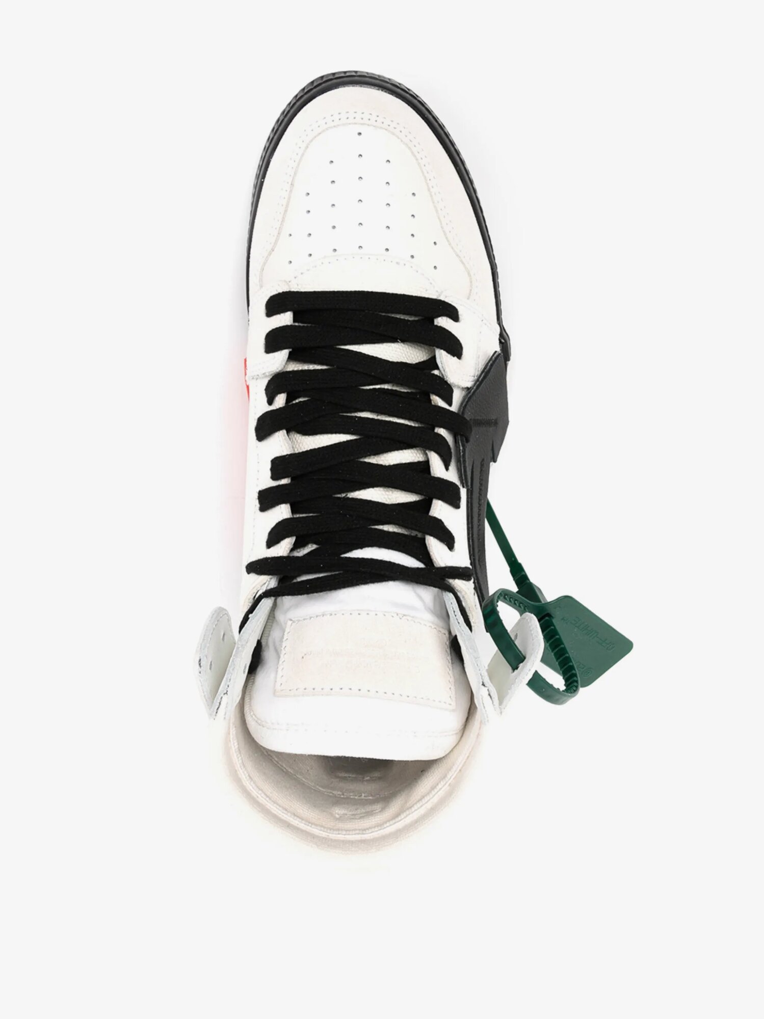 Кроссовки Off-White Vulcanized, размер 46, бежевый/белый — фото 1
