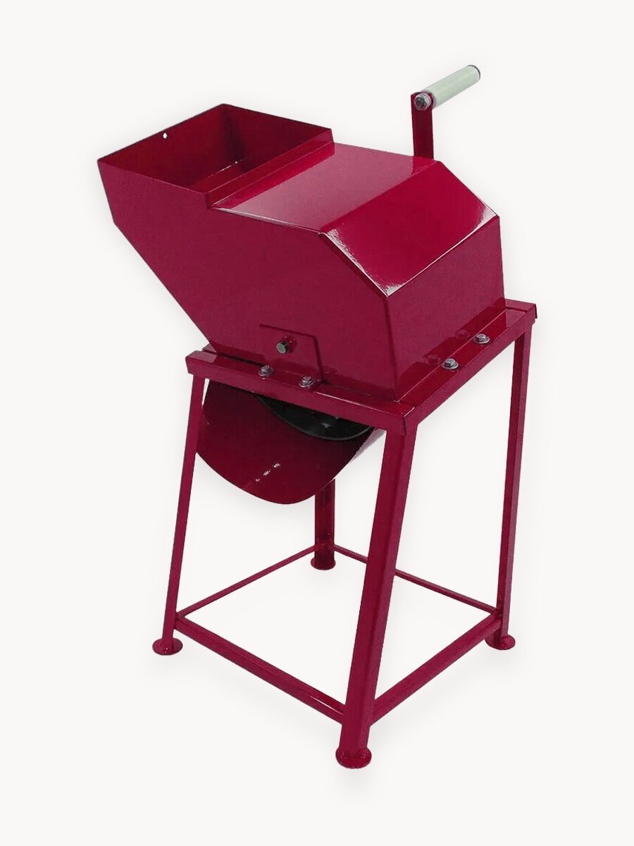 Ручной кормоизмельчитель усиленный вал , барабан с гальваническим покрытием