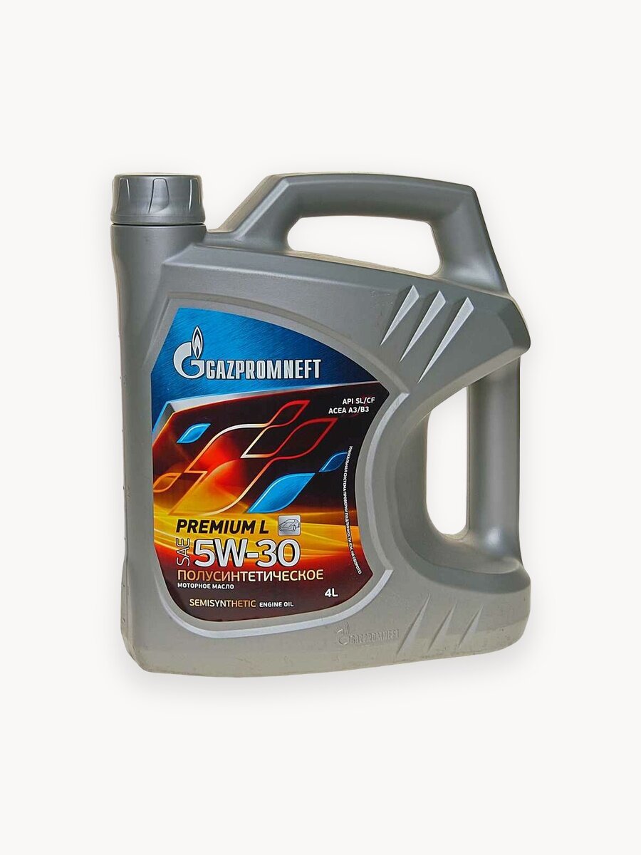 Масло моторное GAZPROMNEFT PREMIUM L 5W30 синтетика 4 л 2389907637