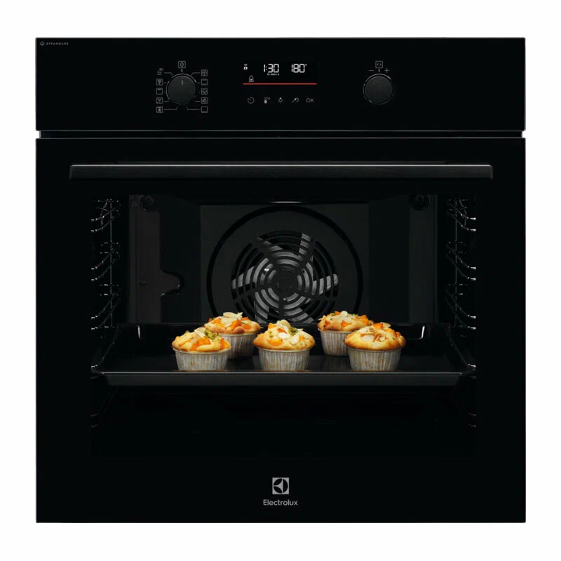 Электрический духовой шкаф Electrolux SteamBake EOD6P77WZ, черный