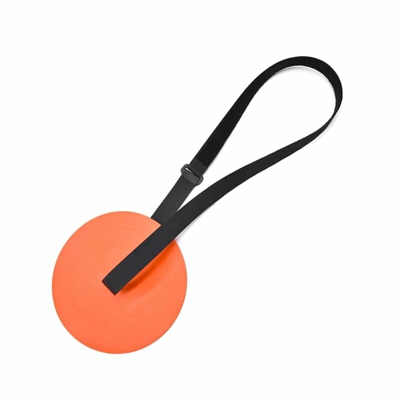 Футбольная тренировочная подвесная мишень для стрельбы по мишеням-оранжевый