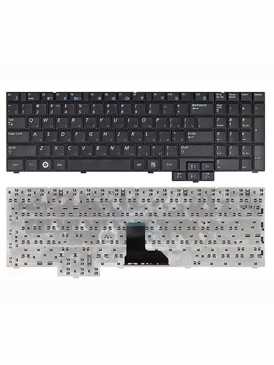Клавиатура для ноутбука Samsung R519, R525, черная