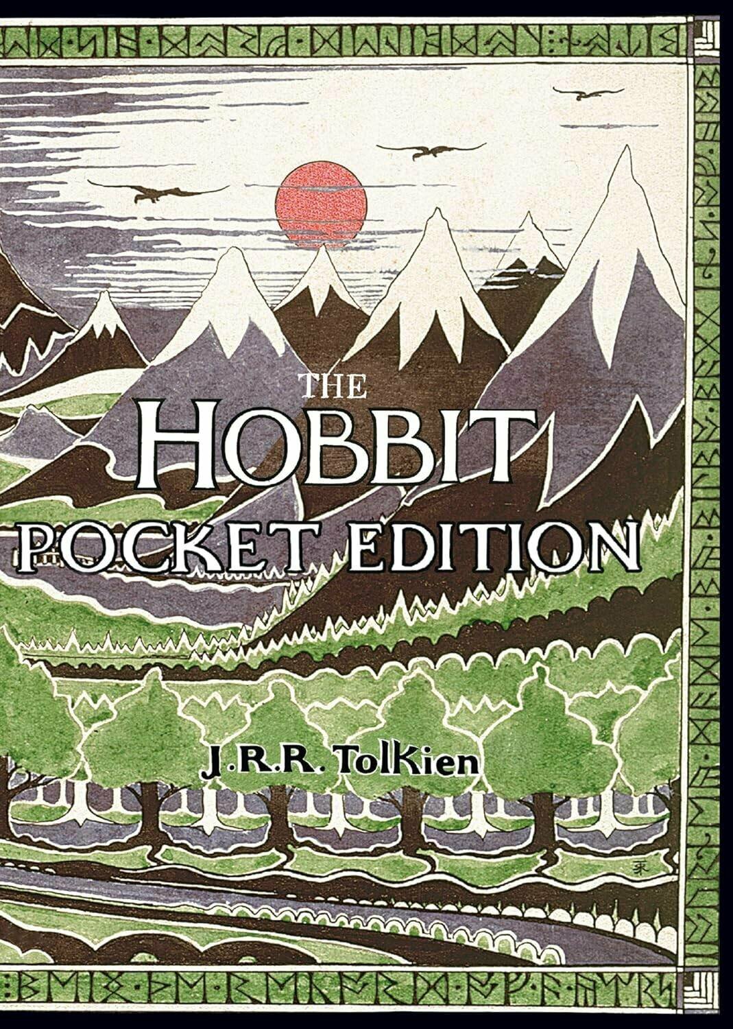 John Ronald Reuel Tolkien. Hobbit mini gift edition (J.R.R Tolkien) Хоббит подарочное мини издание (Дж. Р. Р Толкиен) / Книги на английском языке