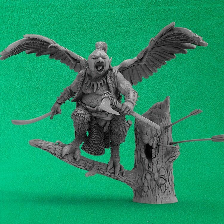 6011 Фигурка "Соловей-разбойник", 1:35, СВ Модель