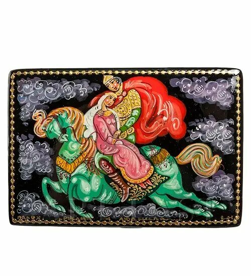 ШК-85/ 8 Шкатулка "Руслан и Людмила" С. М.