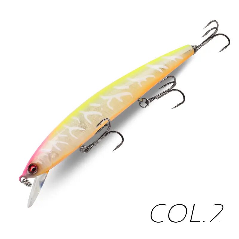 LETOYO Minnow 95 мм 9,5 г для ловли щуки COL.2