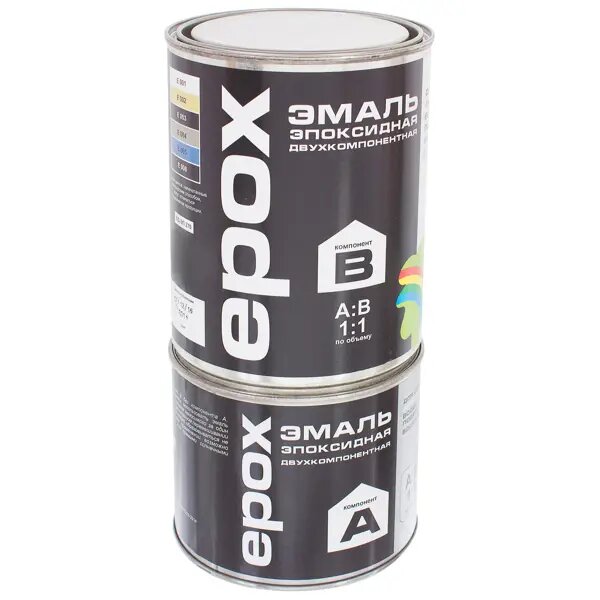 Эмаль вдэп Радуга Р-270 ерох цвет белый 0.9 л