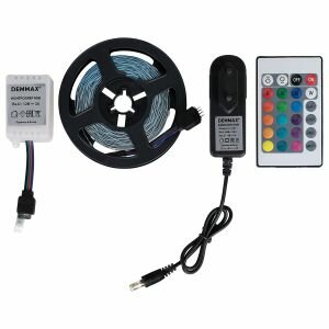 Лента светодиодная Demmax DSL-001, 5 м, 300 LED, IP20