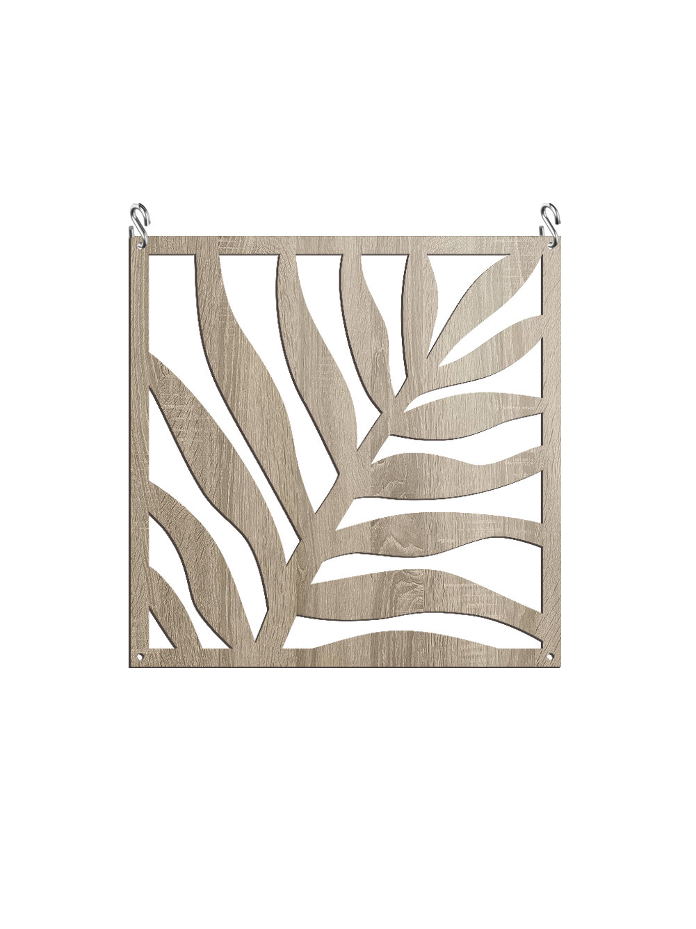 Ширма-перегородка MIKS ШПВ-6-ДВП, для зонирования, венге, с рисунком, 1 секция