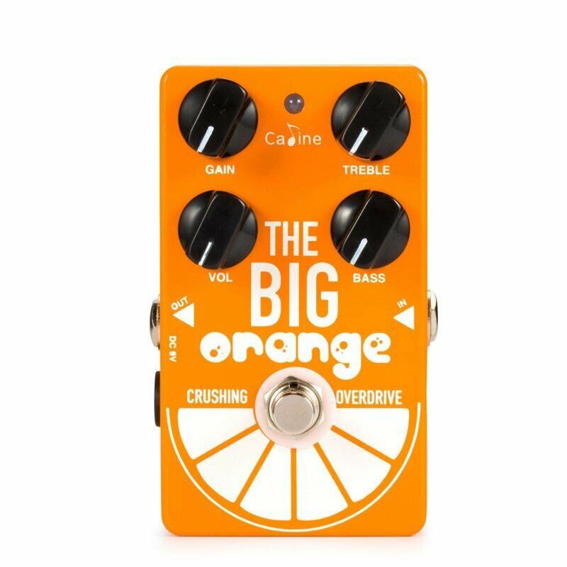 Педаль эффектов для электрогитары Caline CP-54 The Big Orange Overdrive Guitar Effect