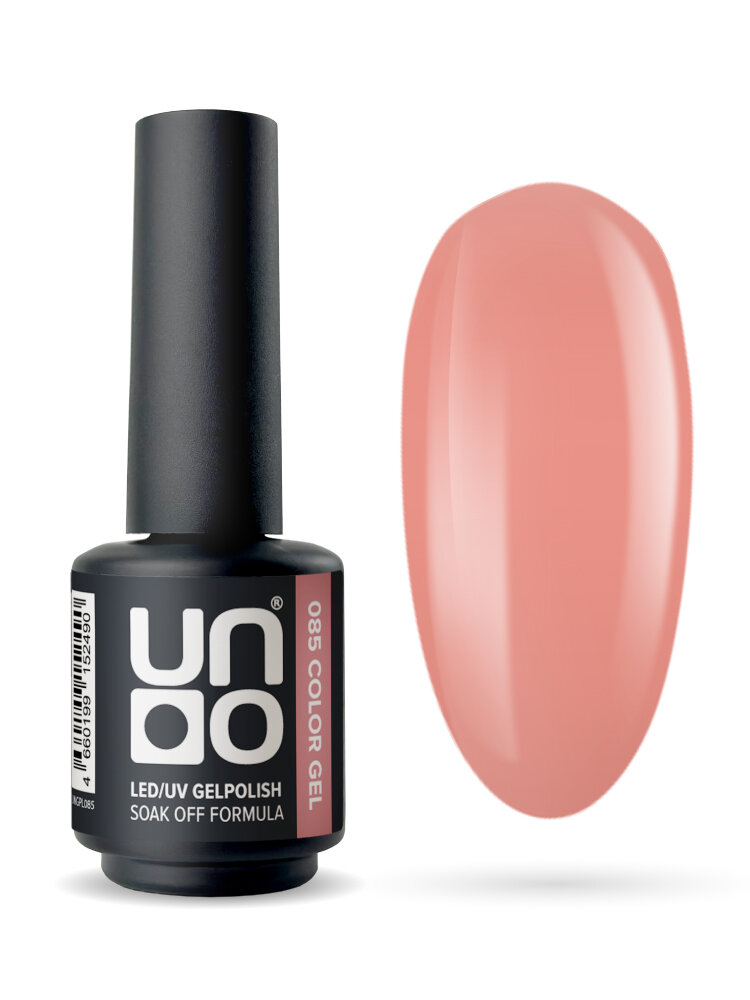 Гель-лак UNO Casual, 085 Viennese Coffee, безопасный состав, 8 г