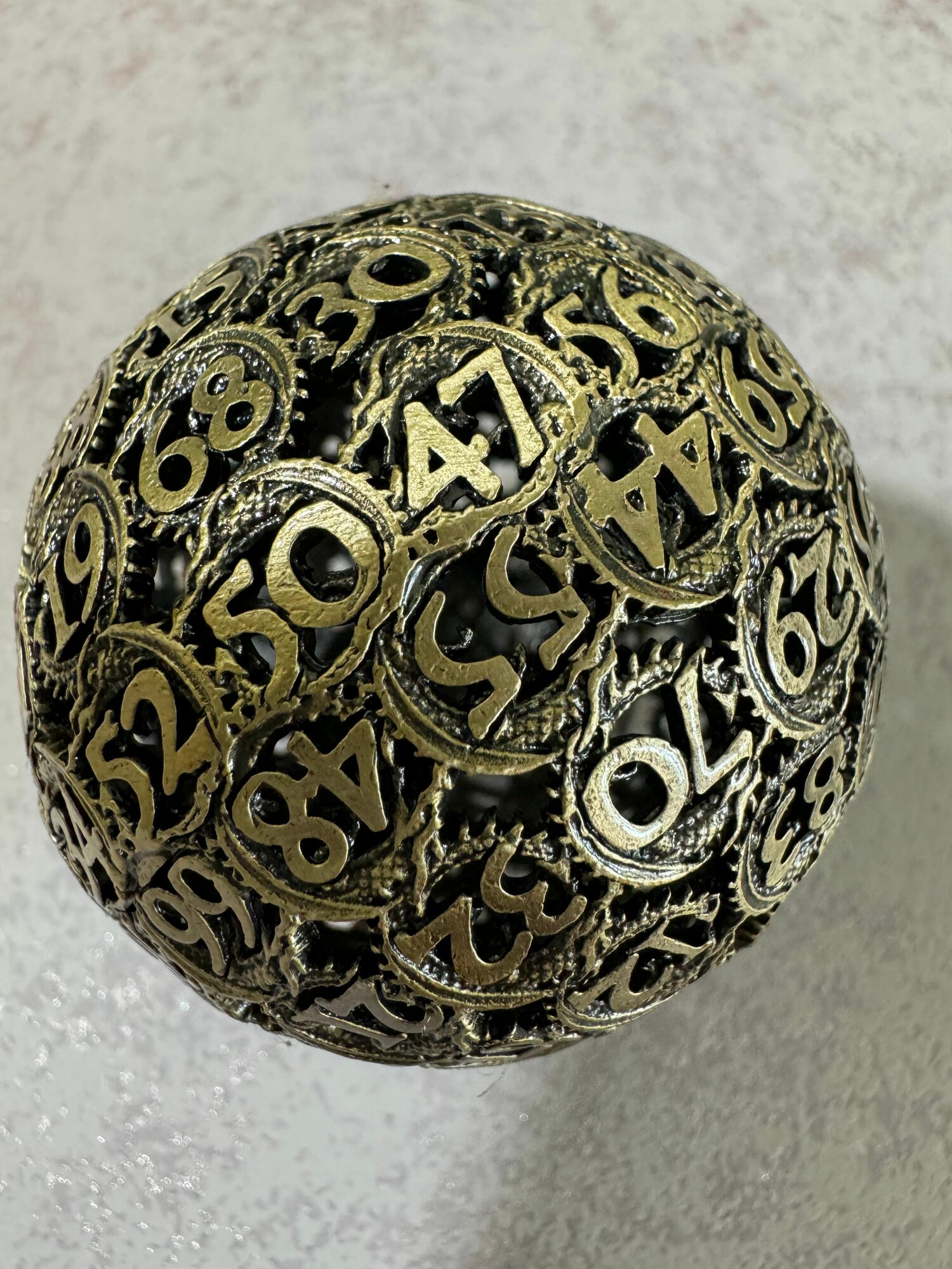 Кубик д20 днд коллекционный 55мм