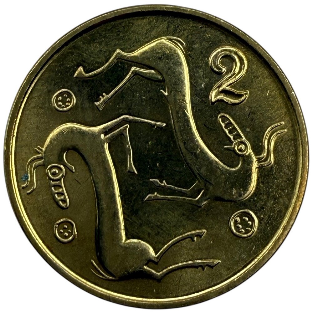 Кипр 2 цента 1996 г.