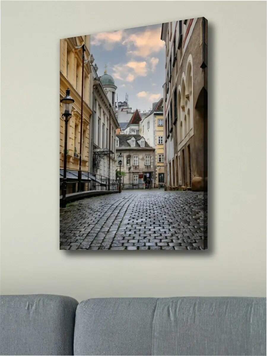 Картина Улица контрастов для интерьера 30х40см 1шт.