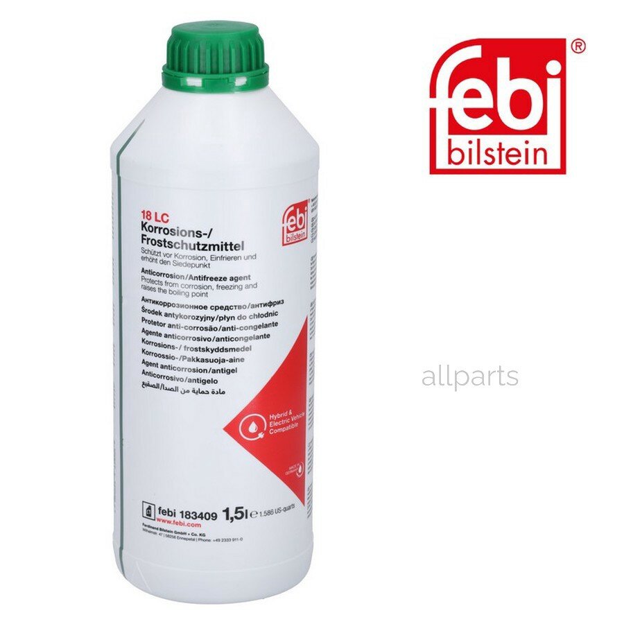 FEBI 183409 Антифриз 18 LC (концентрат) зеленый 1.5л