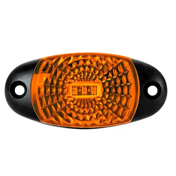 Техавтосвет 60-00 фонарь габаритный желтый led 4 диода 24в\