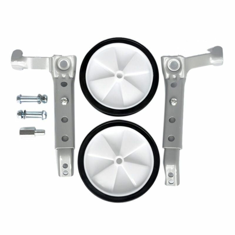 Усиленные дополнительные боковые колеса для детского велосипеда от 16" до 24", 130 мм