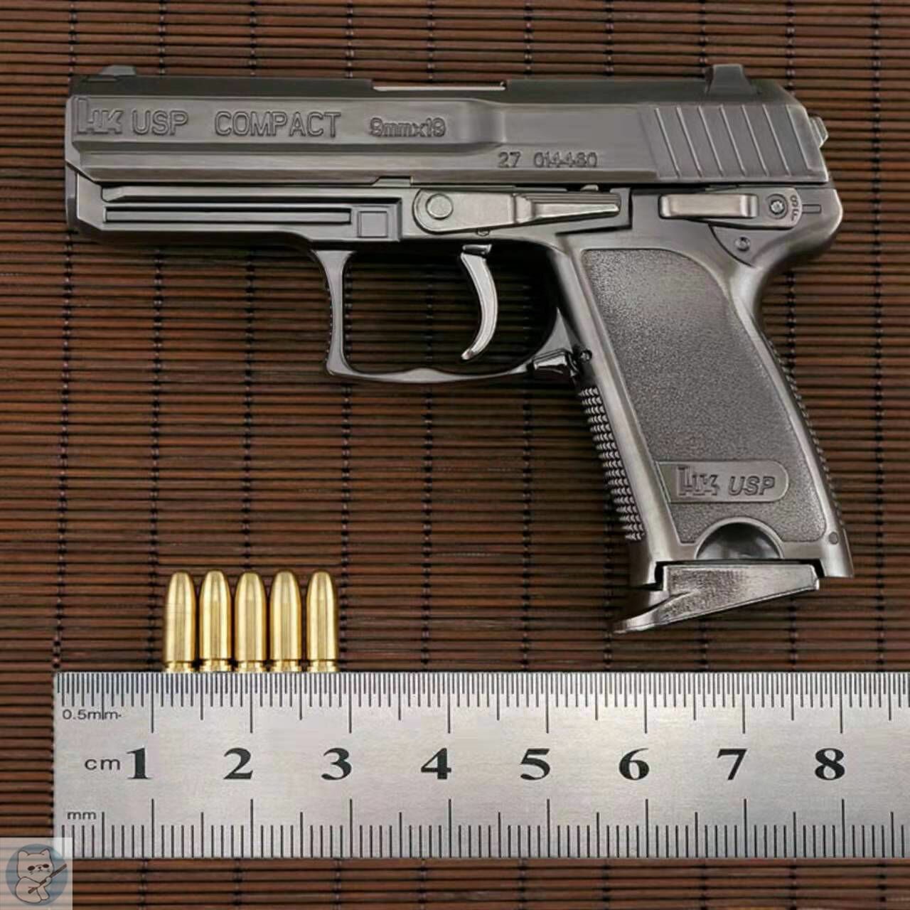 Модель пистолета USP , Съемные, тонкие модели, соотношение сторон 1:2,05