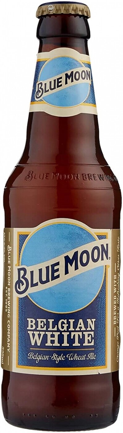 Пиво "Blue Moon" Belgian White, 0.33 л