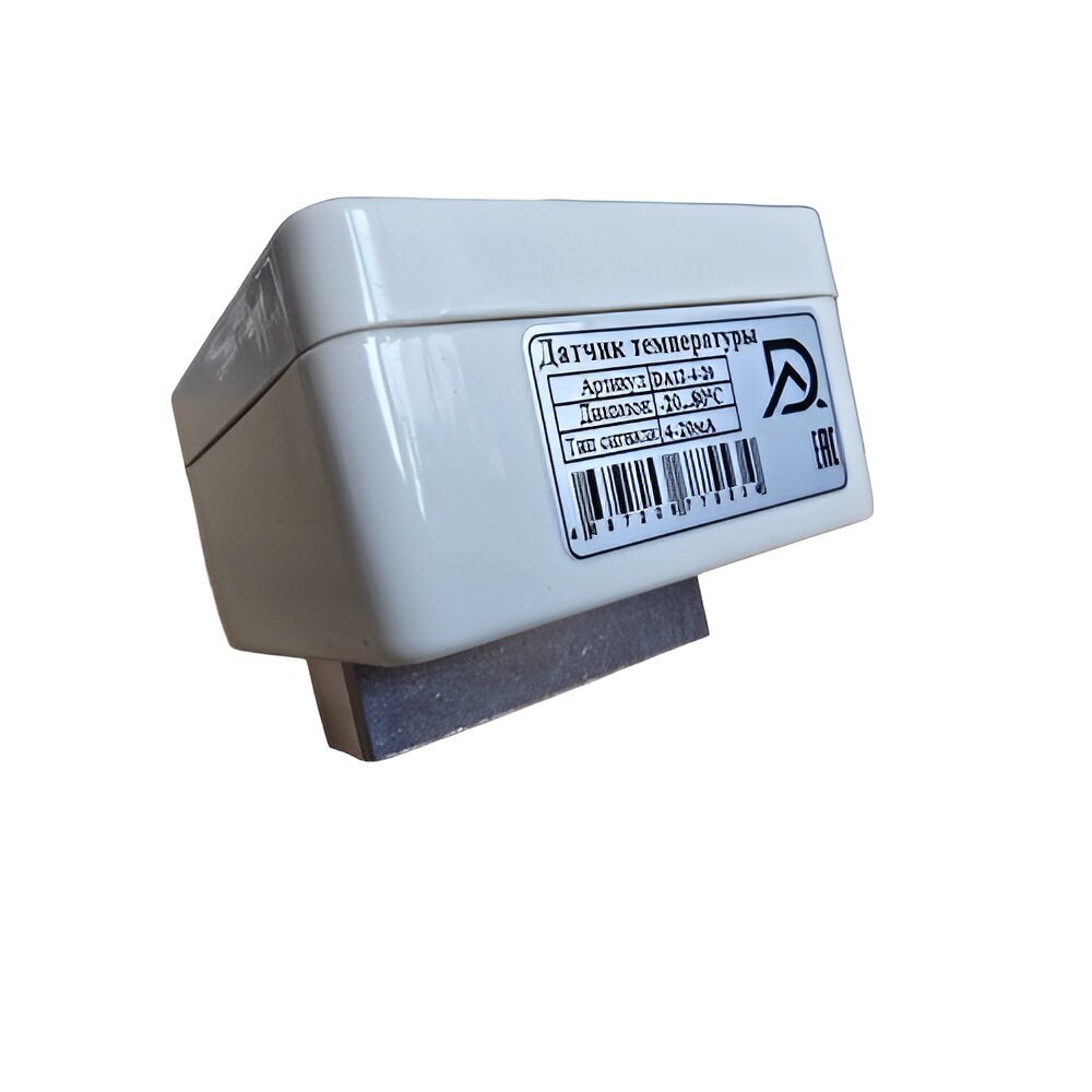 DA12-4-20 Датчик температуры накладной с аналоговым выходом 4-20мА и хомутом