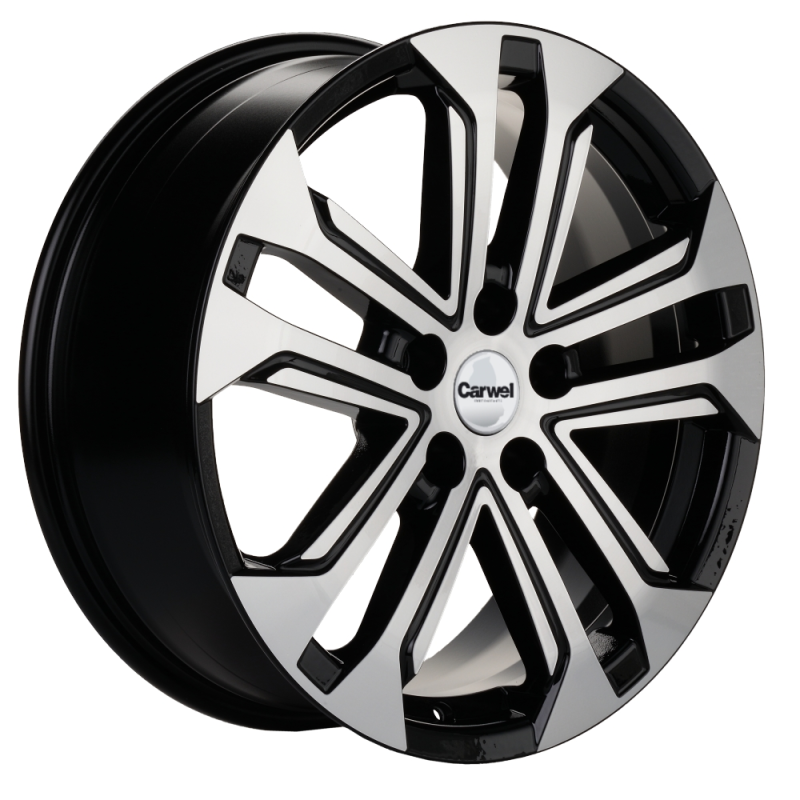Диск колесный Carwel Куж 1803 (Geely Coolray) 7,0x18 5x114,3 Dia54.1 ET53 цвет ABT