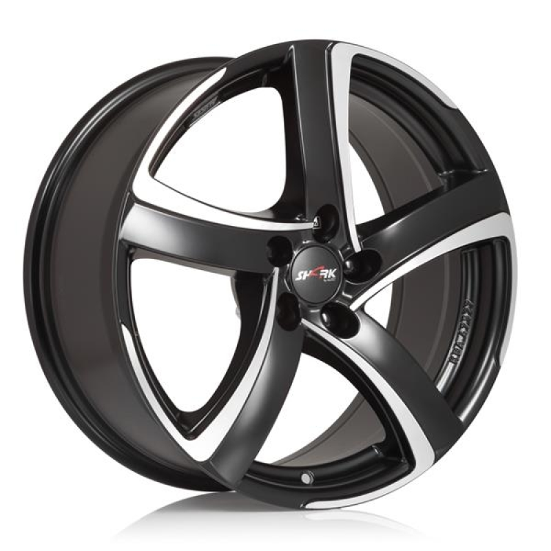 Диск колесный Alutec Shark 7,5x17 5x100 Dia63.3 ET35 цвет Racing Black Front Polished