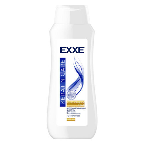 Шампунь-кондиционер EXXE, для волос, 2в1, KERATIN, Кератиновый уход, 400 мл, 2 шт
