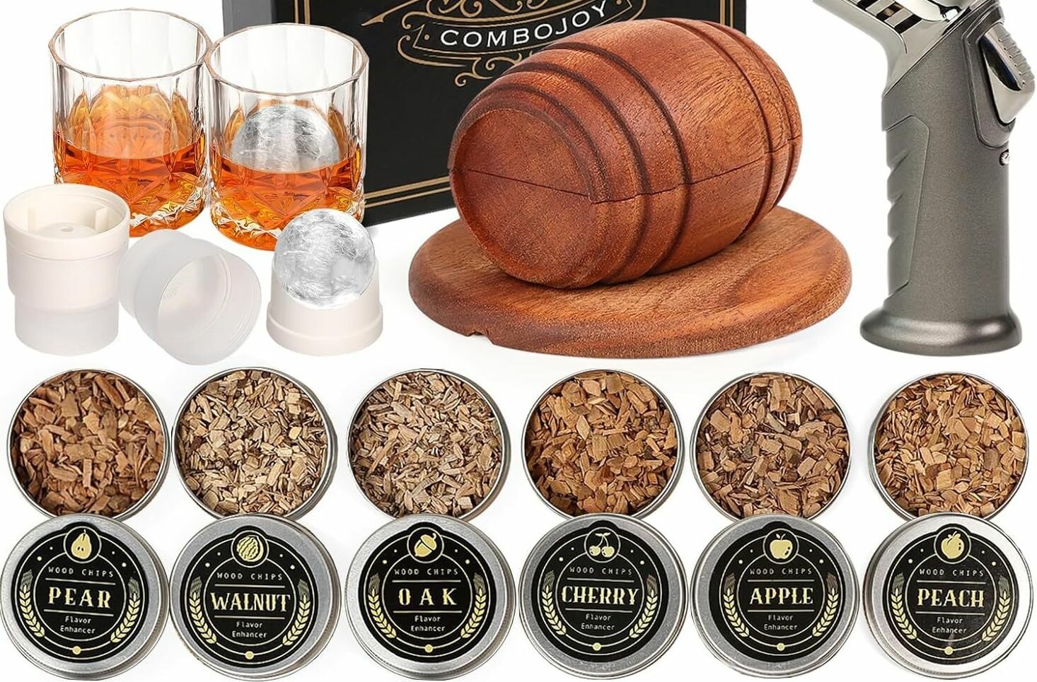 Смокер Набор для приготовления копчения напитков, продуктов и тд.