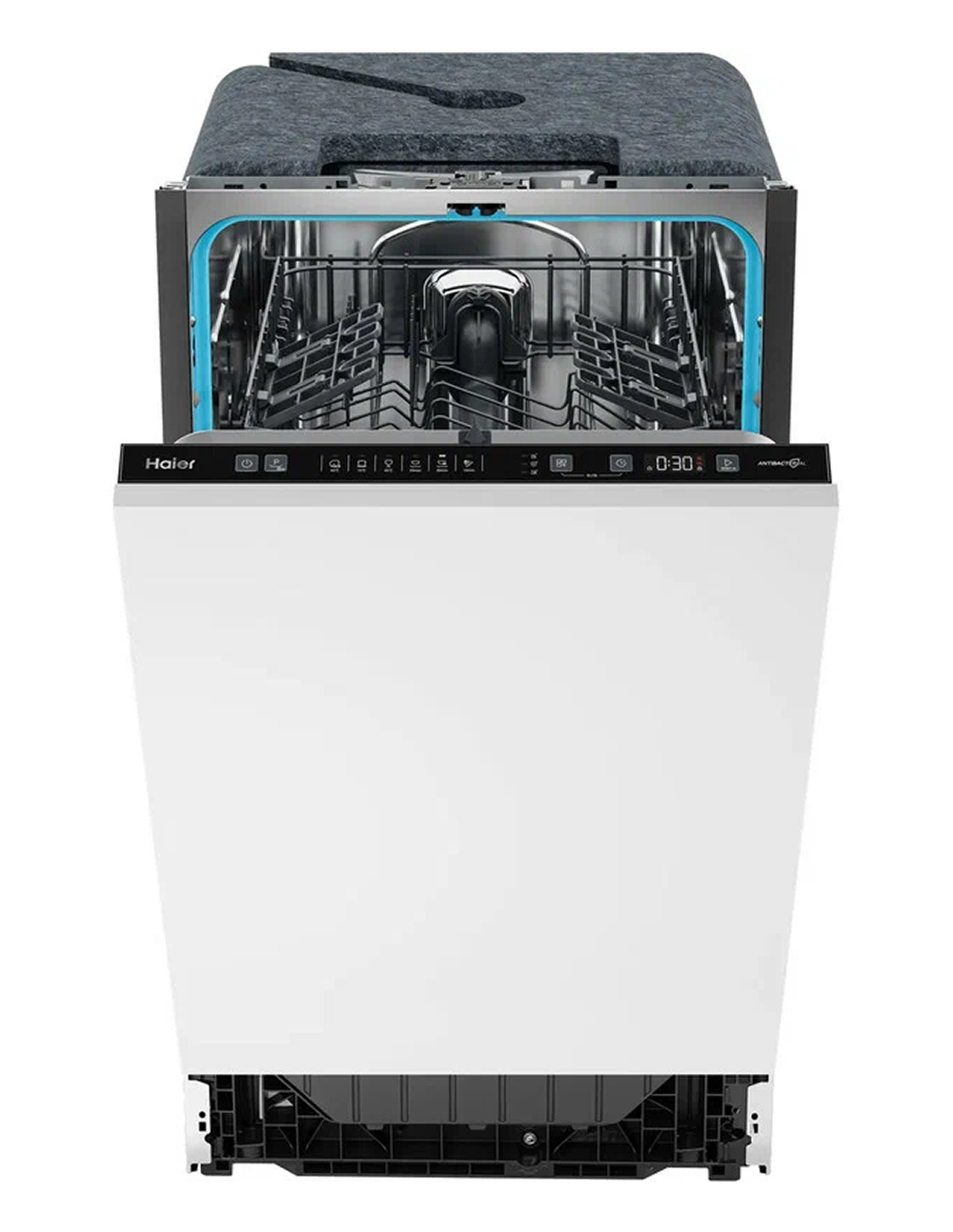 Встраиваемая посудомоечная машина Haier "HDWE9-591RU", 45см, электронное управление