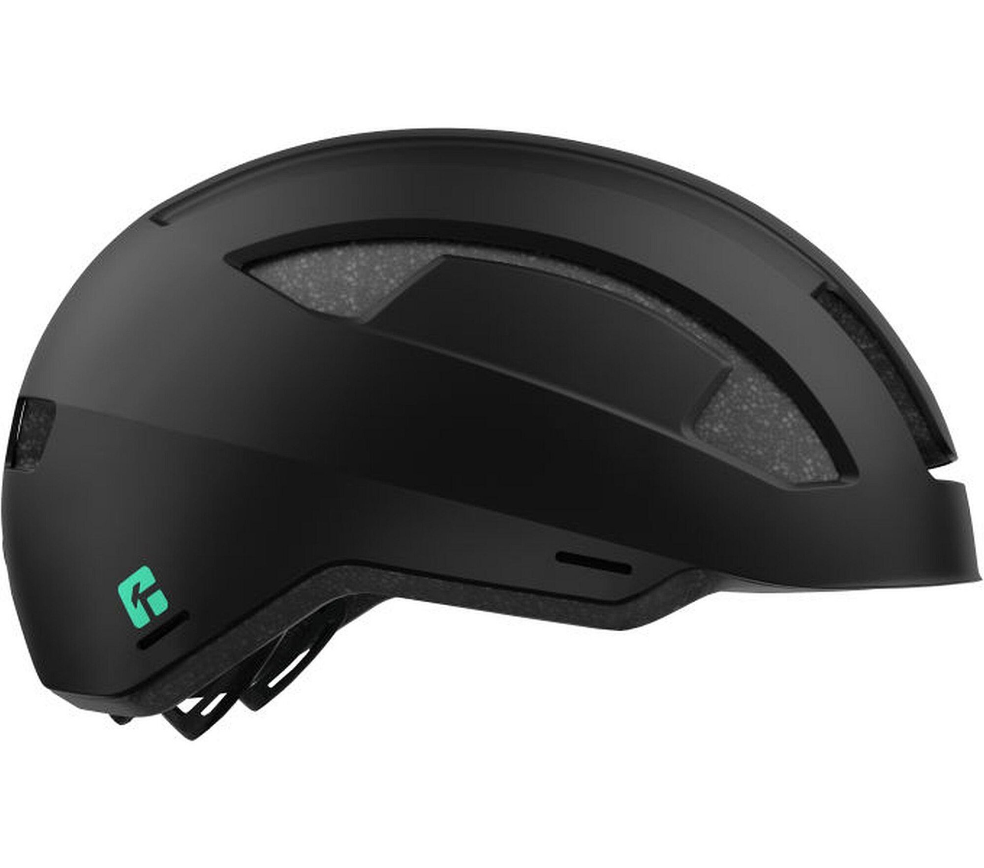 Decathlon LAZER городской шлем Zen KinetiCore, матовый черный, размер 58-61 см