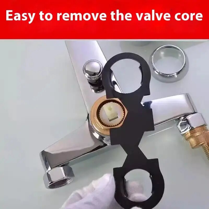 Ключ для смесителя для душа в ванной комнате, гайка для шланга, пузырьки клапана, гаечный ключ для установки смесителя, ручные инструменты, аксессуары для бытового ремонта