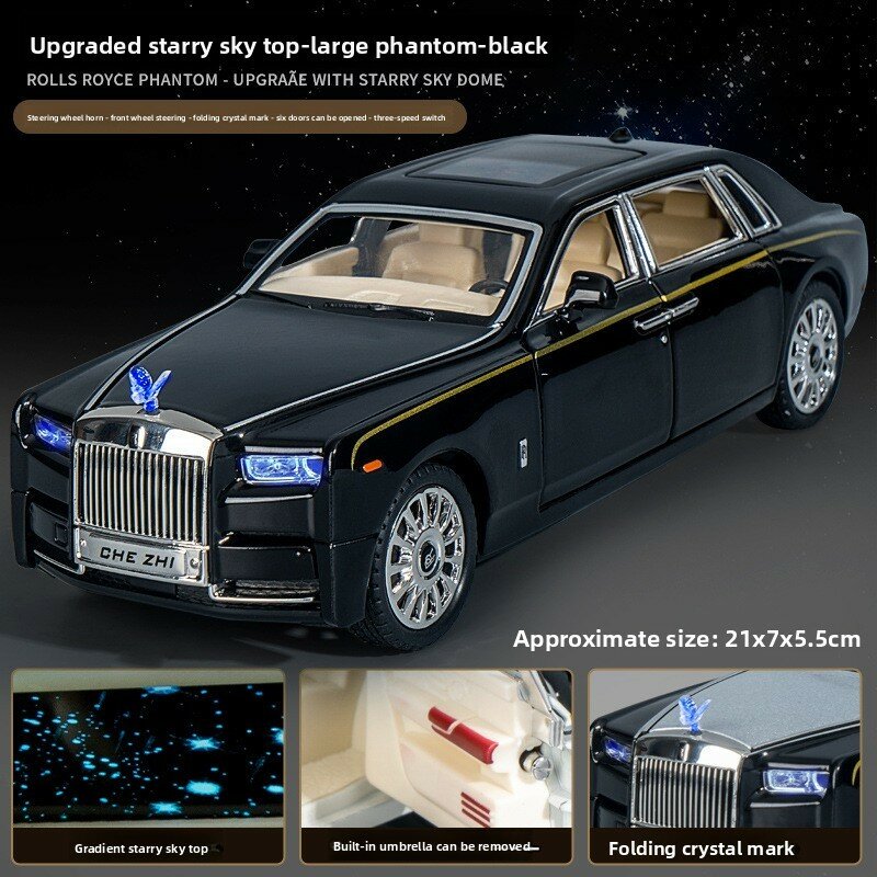 Model toy rolls royce phantom с инерционным управлением для детей декоративный стиль d