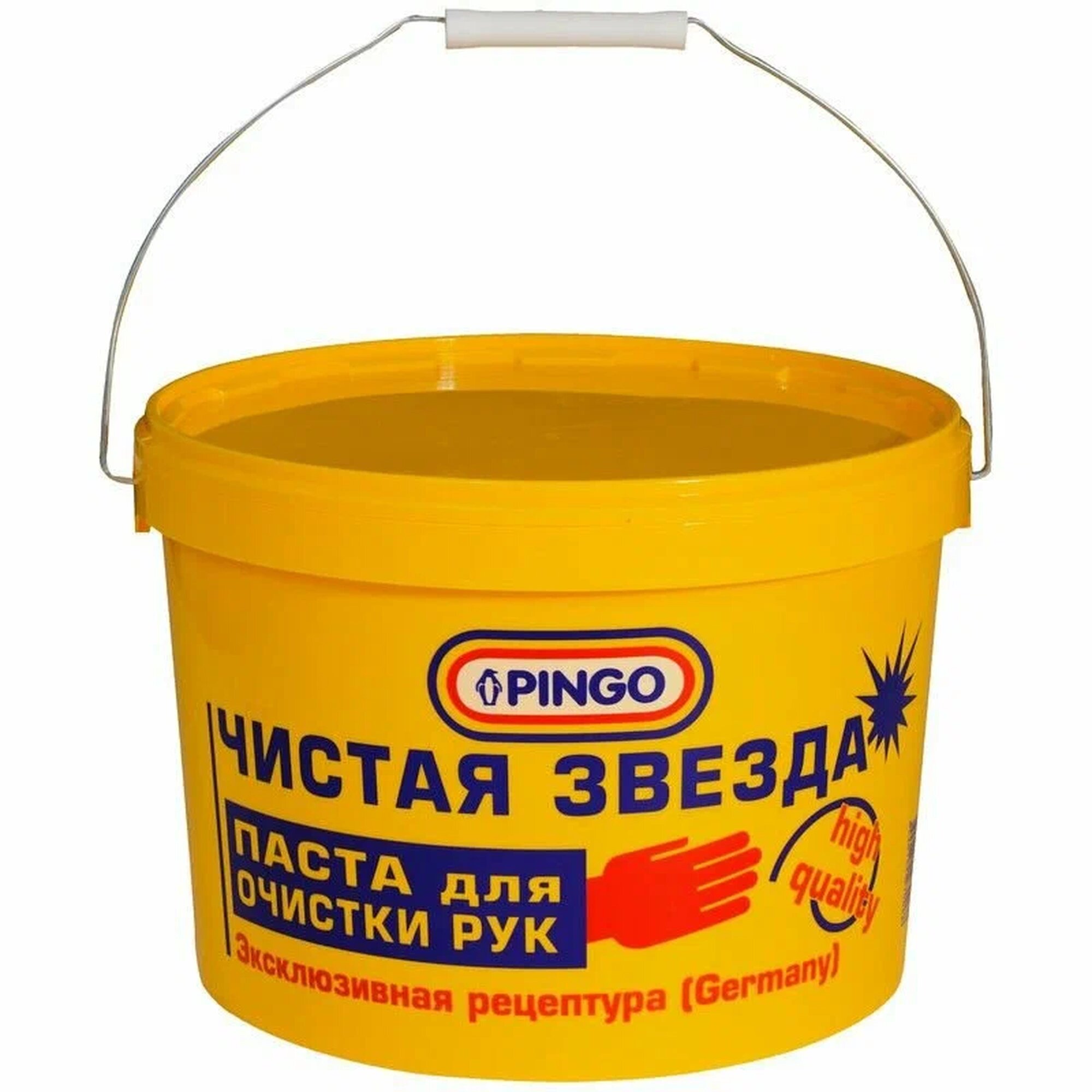 Паста для рук Pingo "Чистая звезда" 850100, 11л, светло-бежевая