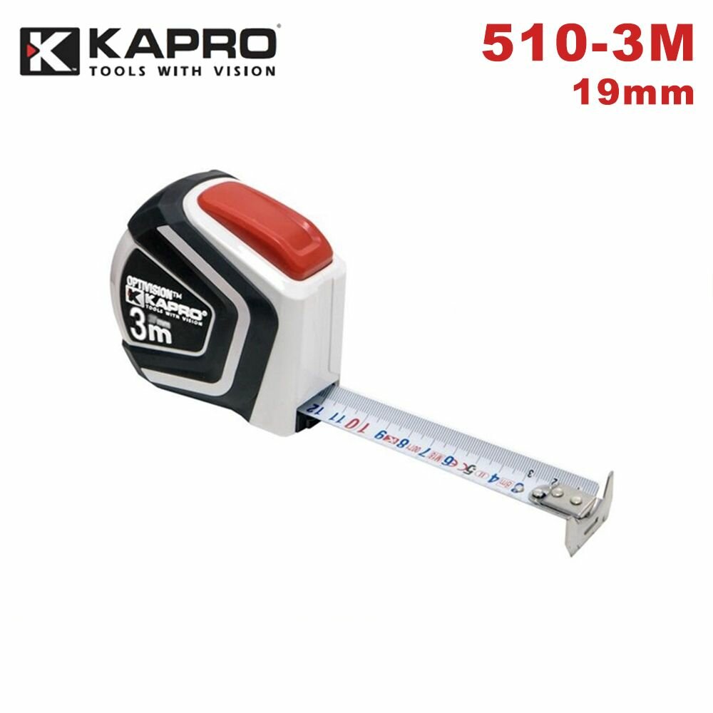 Kapro 510 Измерительная рулетка Строительная 3м x 19мм