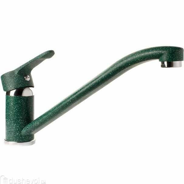 Смеситель для кухни GranFest 0123 черный.