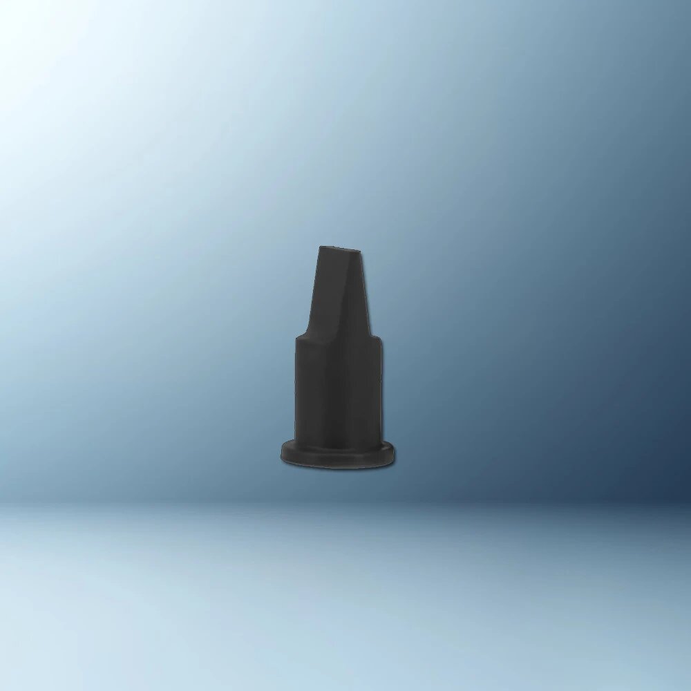 Черный силиконовый обратный клапан утконос 8,50 мм 1 PC