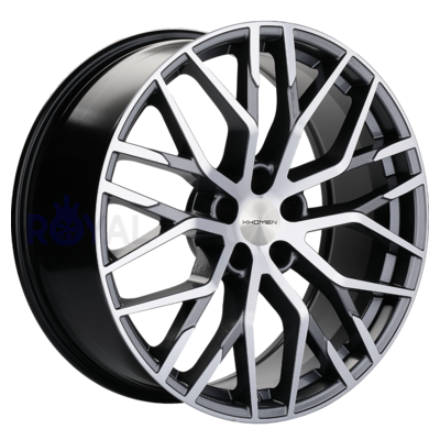 Литой колесный диск Khomen Wheels KHW2005 (Audi/VW) 8,5x20/5x112 ET33 D66,5 Gray-FP