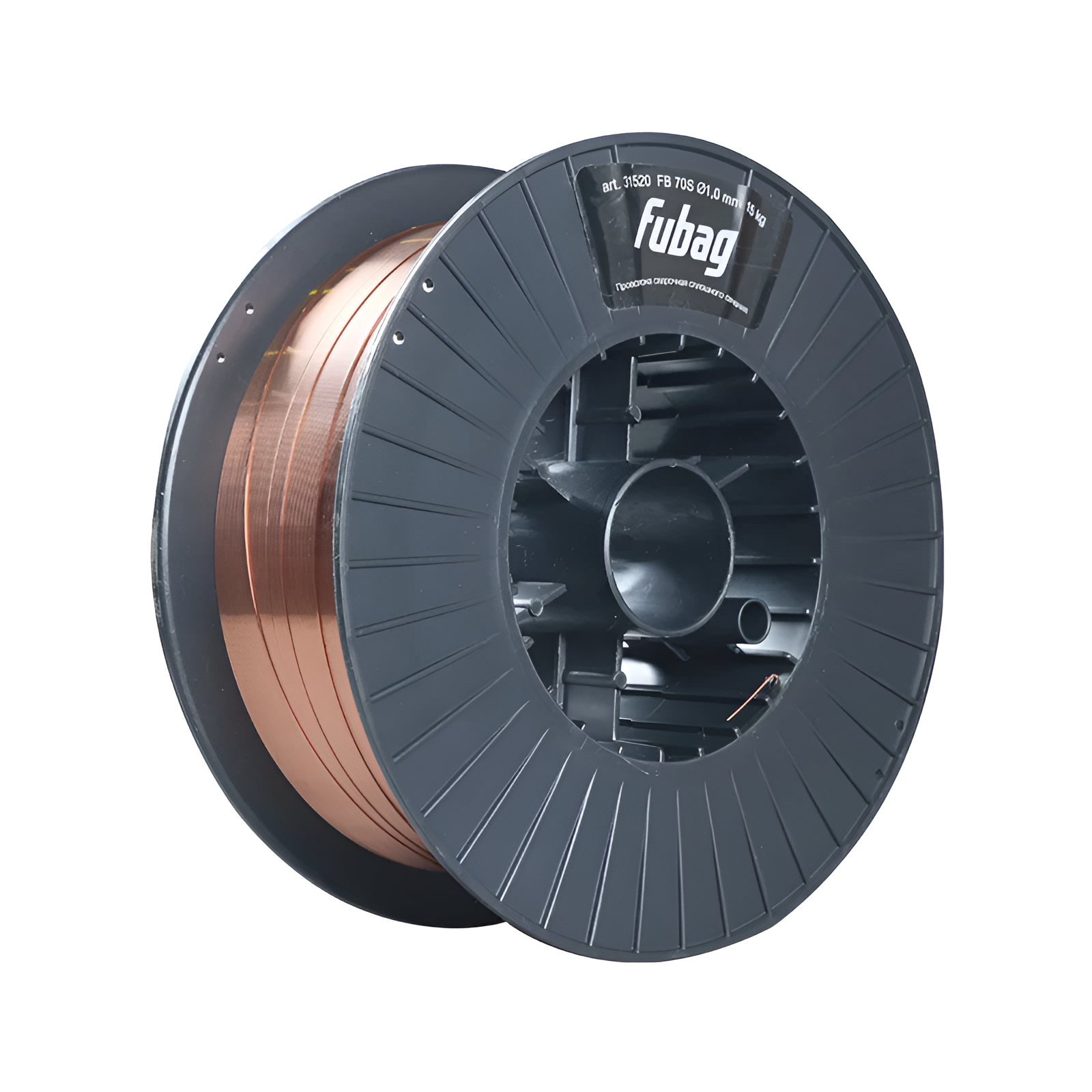Проволока сварочная сплошного сечения FB 70S 1.0 мм_катушка 270мм_вес 15 кг