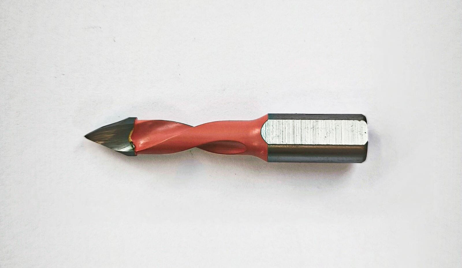 Сверло сквозное 8 х25х 57 S 10x27 L левое с наконечником из твердого сплава