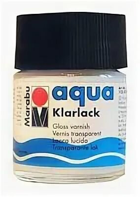 Лак акриловый глянцевый, Marabu Aqua Klarlack, 50 мл