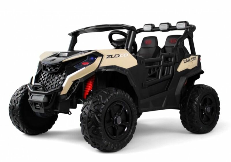 Другие электромобили Rivertoys Детский электромобиль K555KK 4WD 24V бежевый